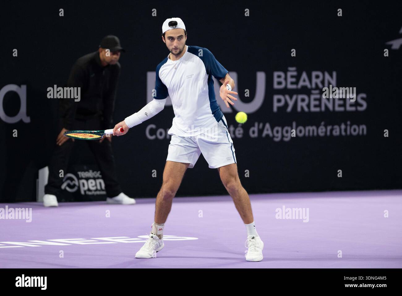 French Dan Added during the ATP Challenger of Pau - Day 3 on February ...