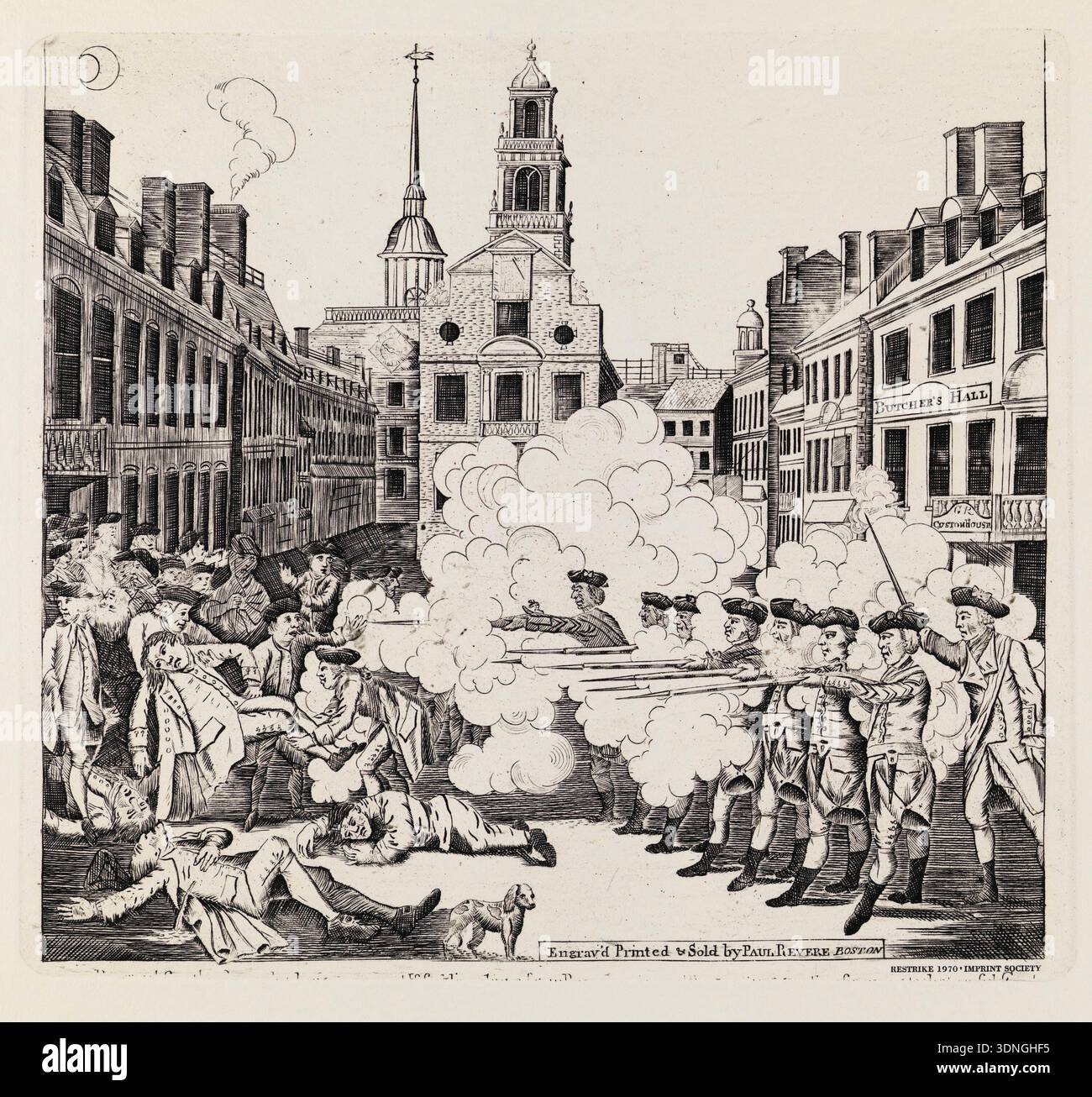 Bloody massacre king street hi-res stock photography and images - Alamy