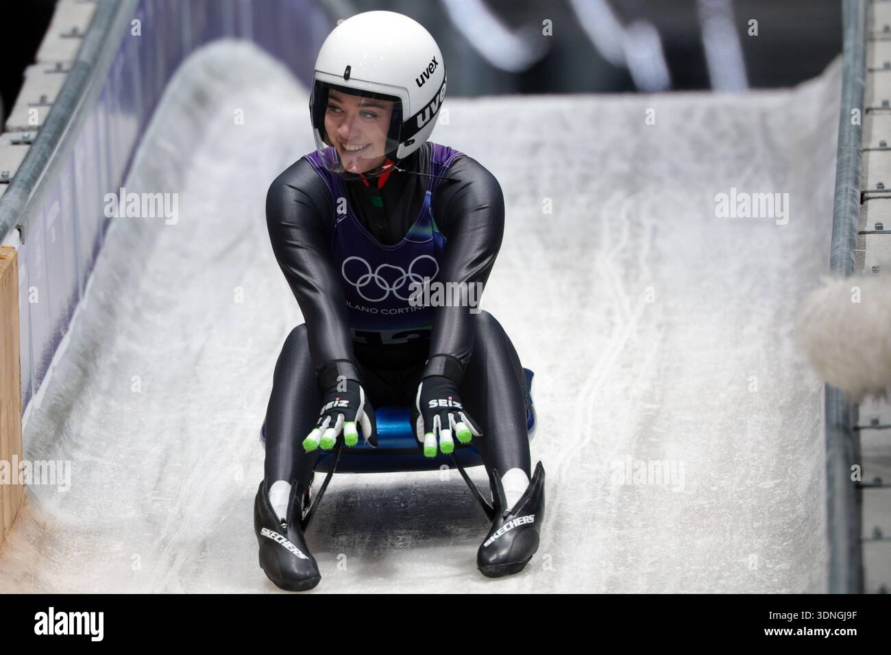 Daria Olesik, AIN Athlete, during the Olympic Winter Games Milano ...