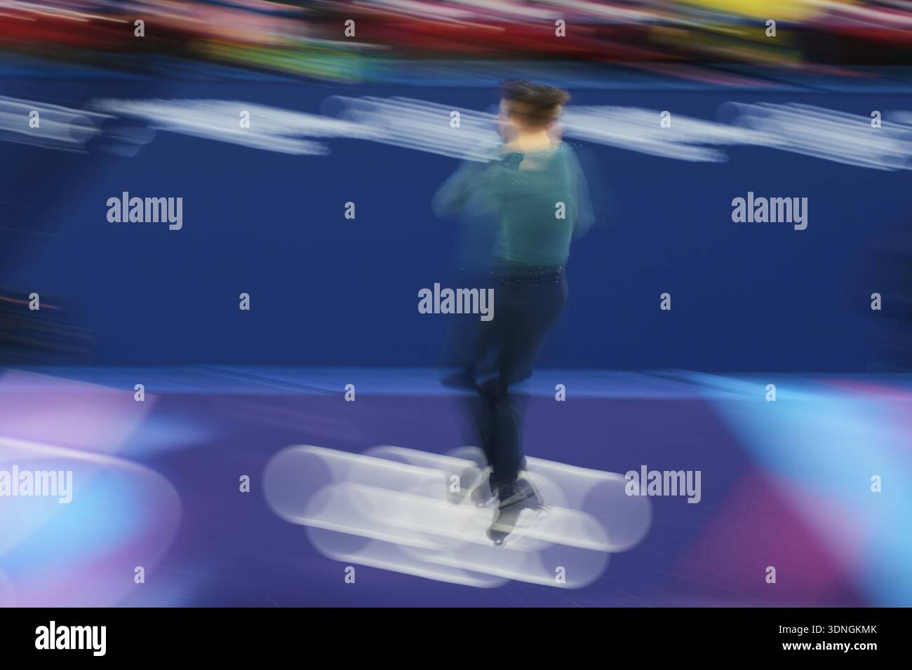 Kyrylo Marsak of Ukraine competes during the men's figure skating short ...