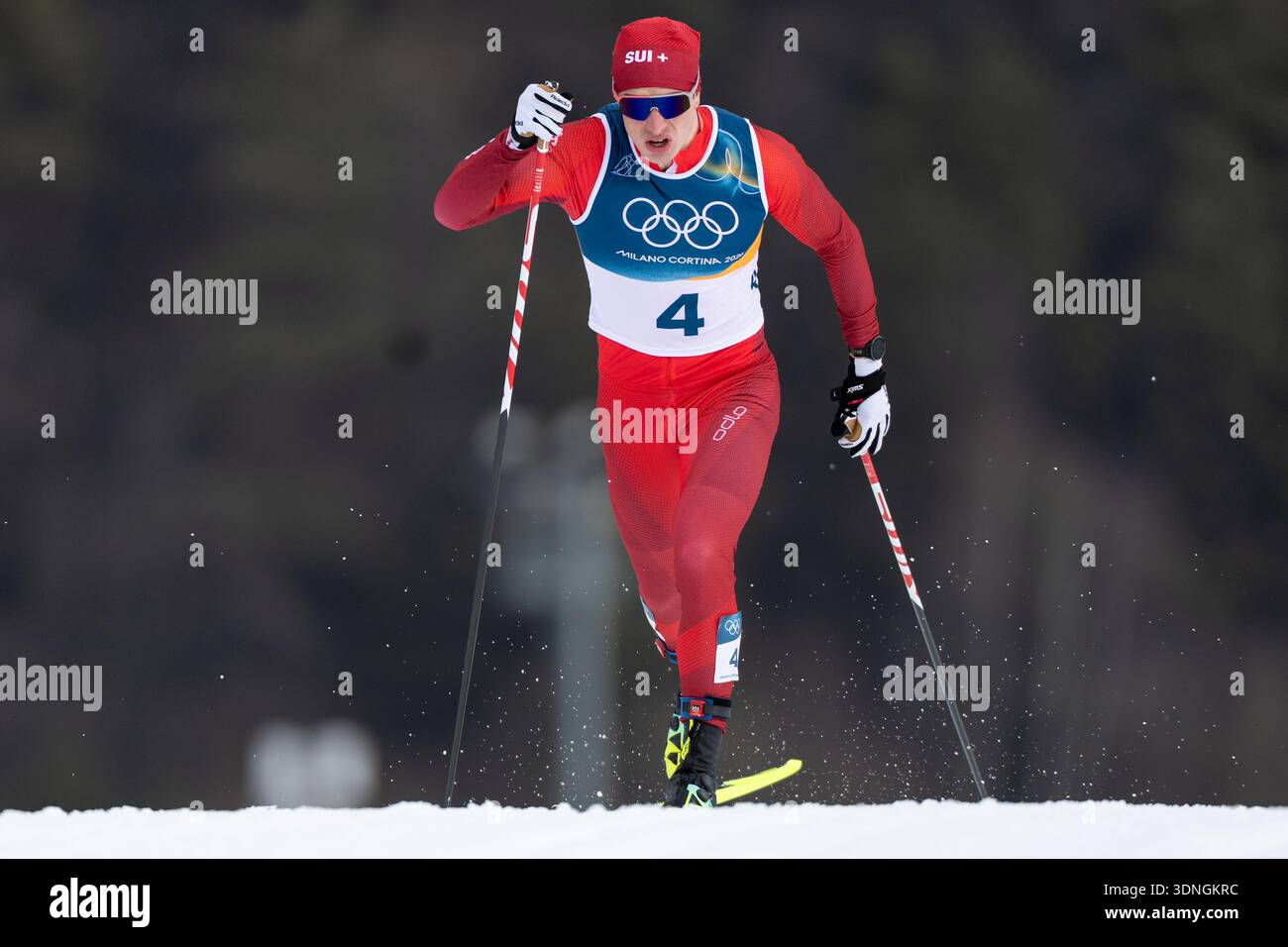 10th February 2026; Val di Fiemme, Italy, 2026 Winter Olympic Games ...
