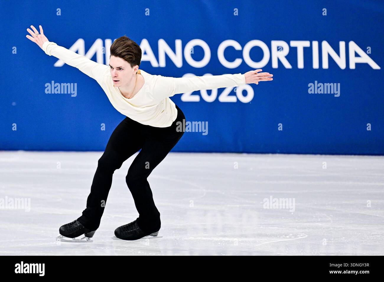 Maxim NAUMOV (USA), during Men Single Skating Short Program, at the ...