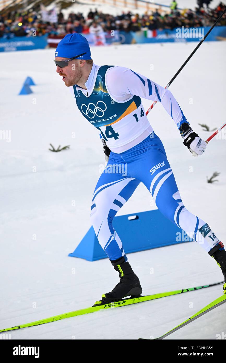 LKS 20260210 Emil Liekari of Finland during the men's Sprint Classic ...
