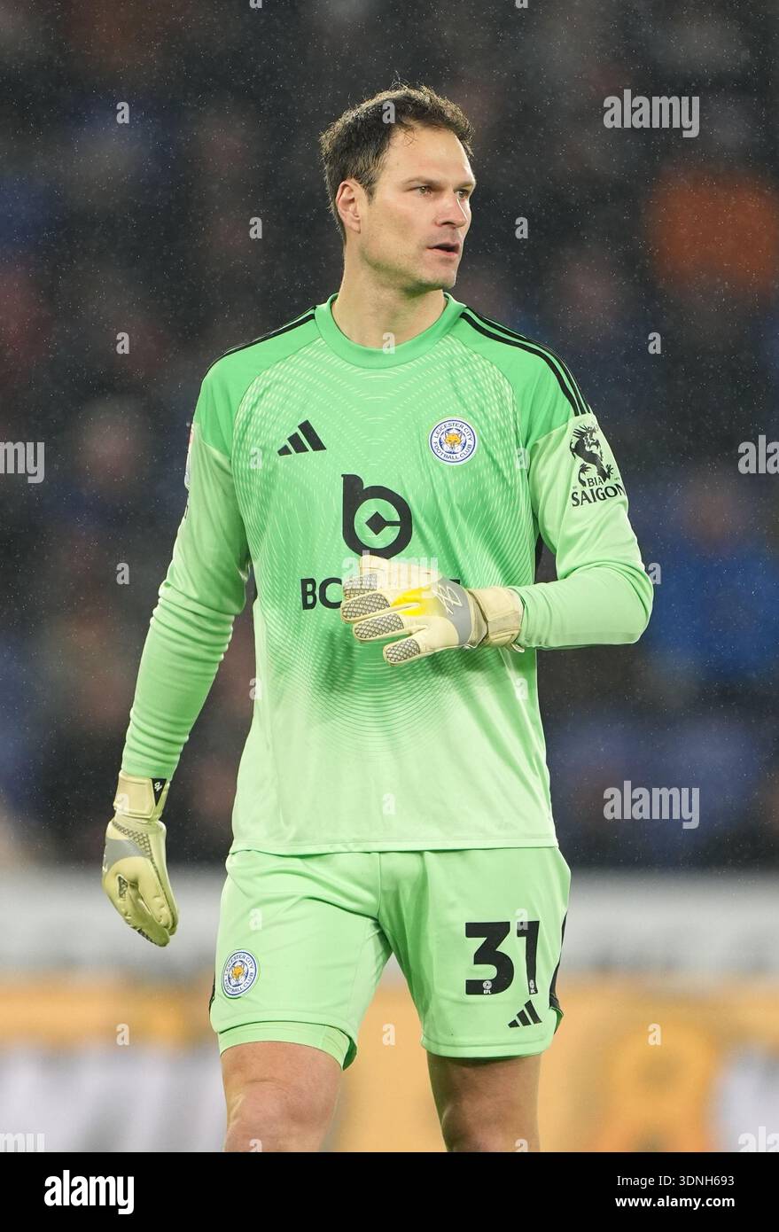 Leicester City goalkeeper Asmir Begovic during the Sky Bet Championship ...