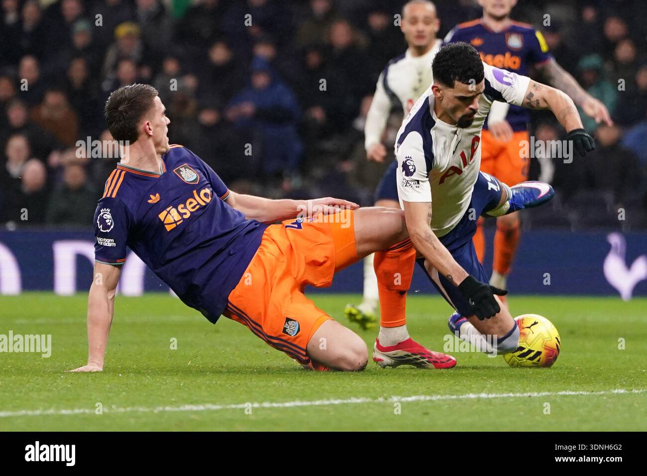 during the Premier League match Tottenham Hotspur vs Newcastle Untied ...