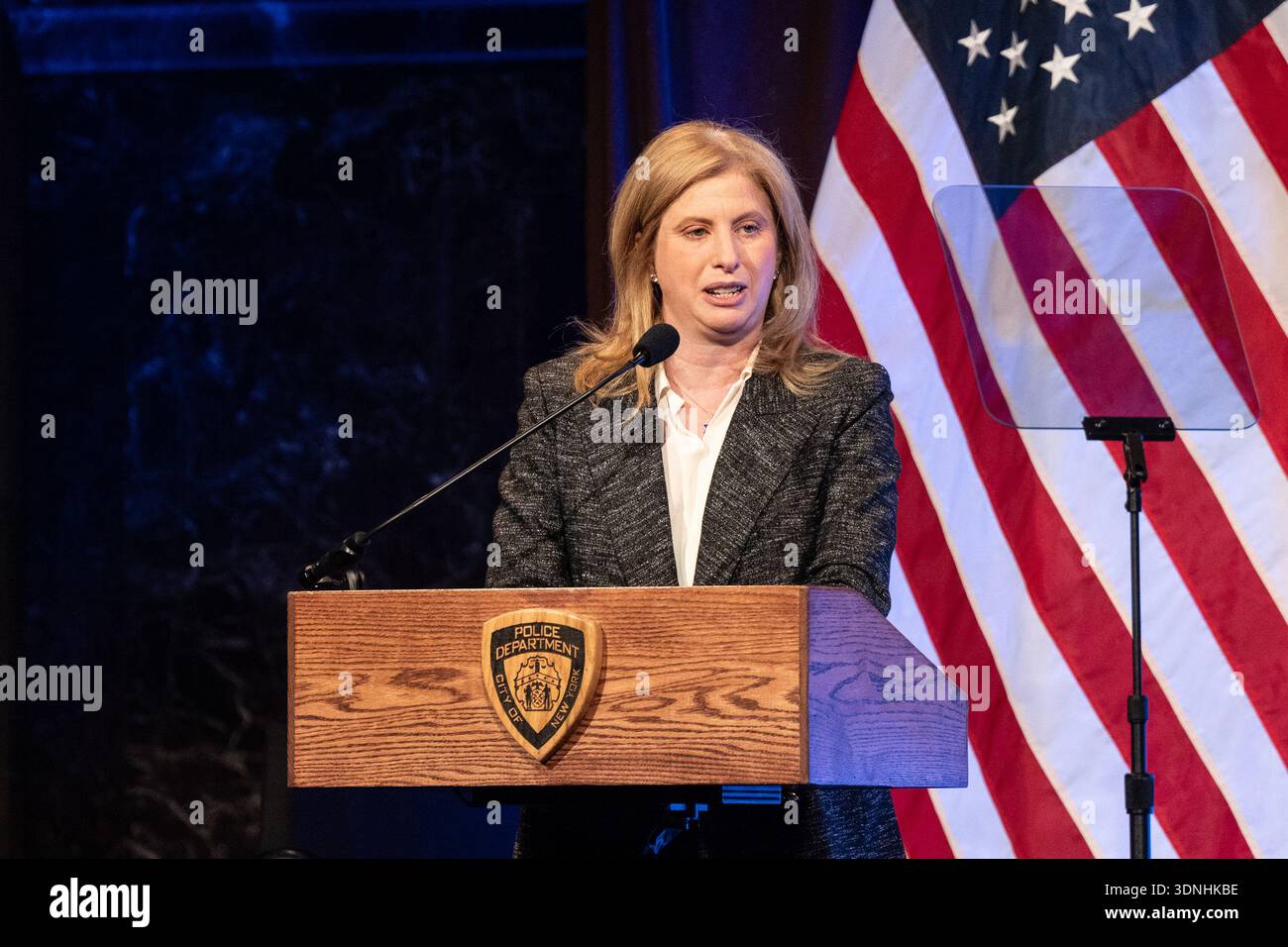 Police Commissioner Jessica Tisch delivers the 2026 State of the NYPD ...