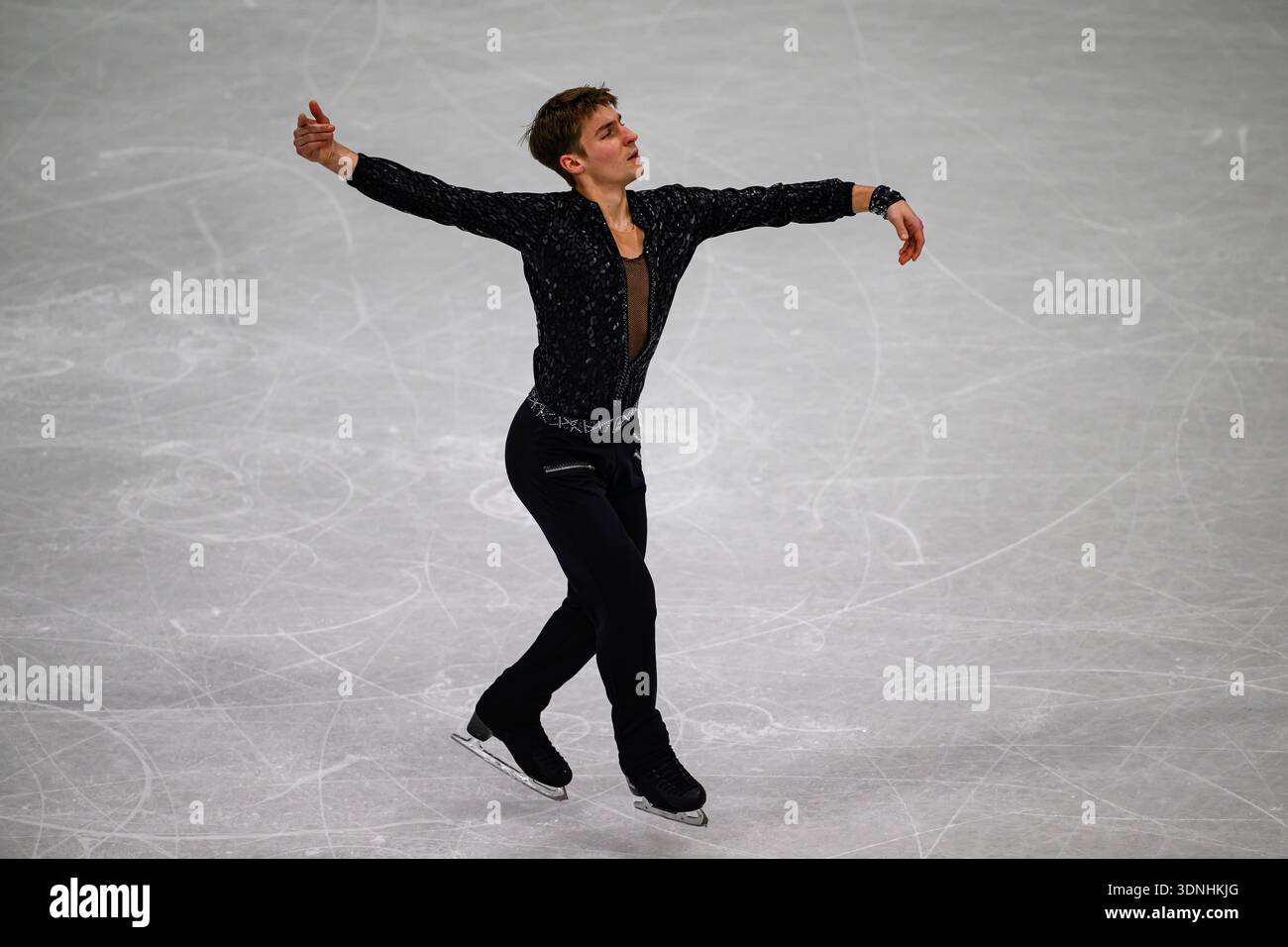 MILAN, ITALY. February 10: TORGASHEV Andrew (USA) compete in Figure ...