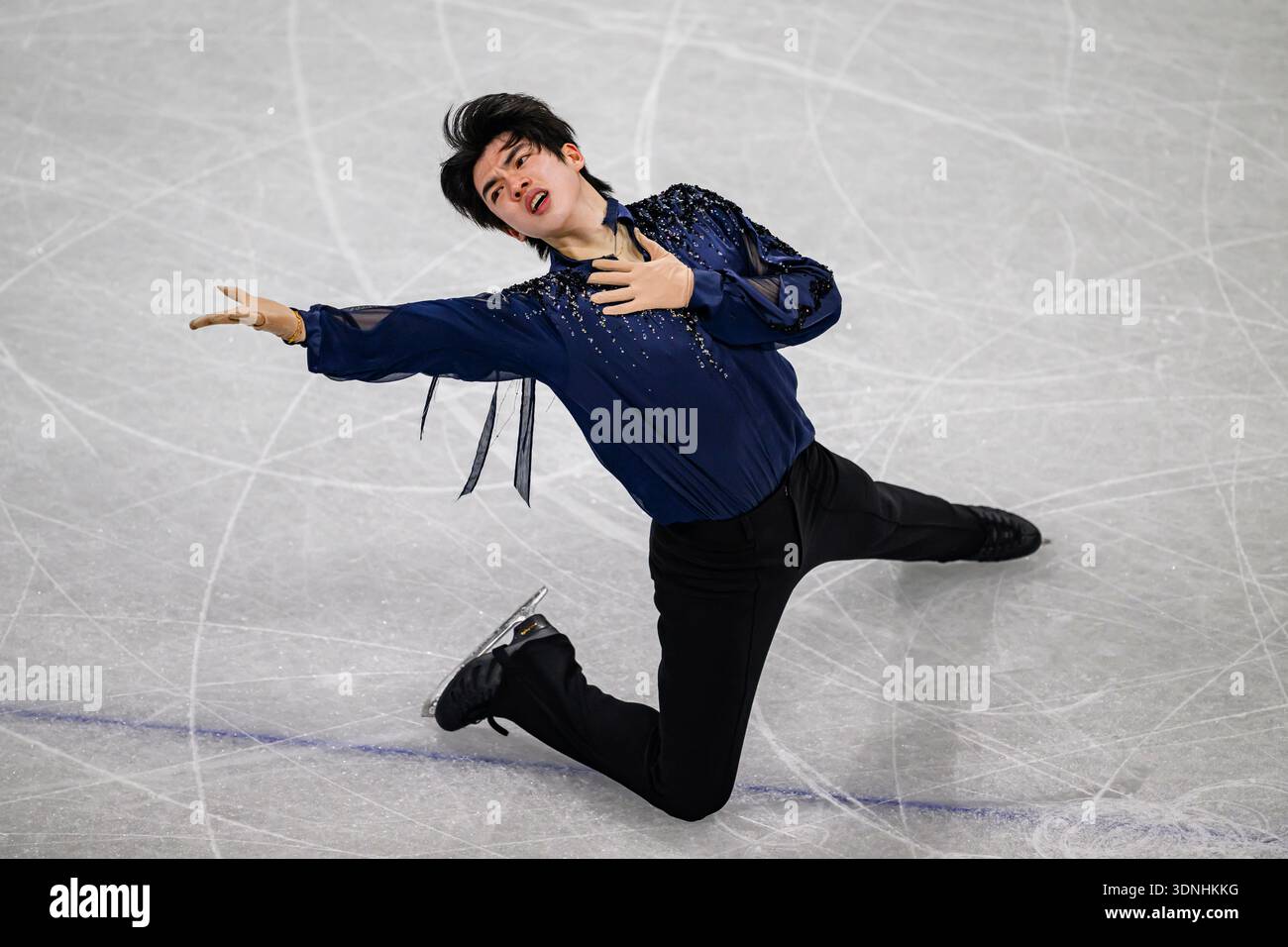 MILAN, ITALY. February 10: CHA Junhwan (KOR) competes in Figure Staking ...