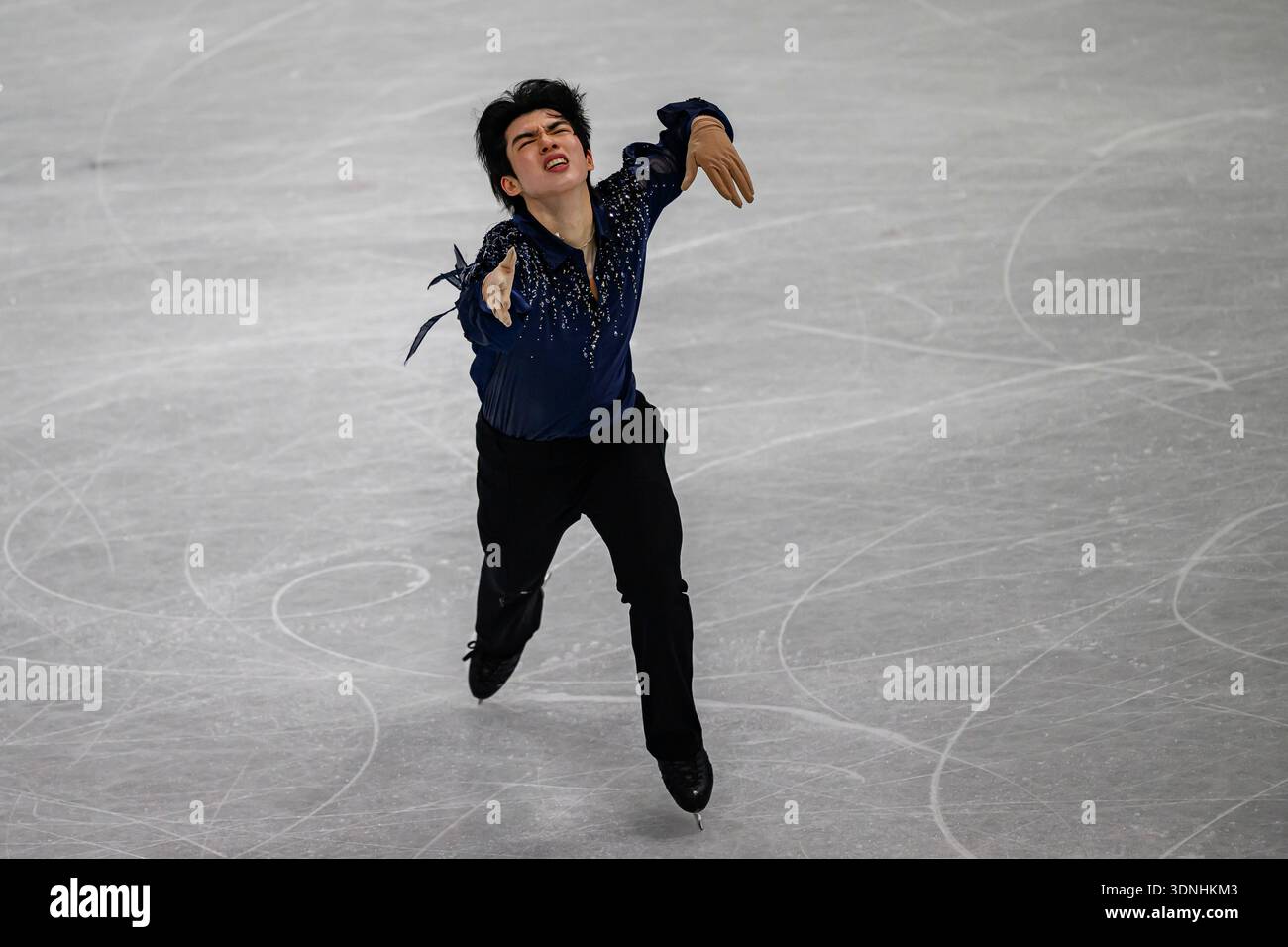 MILAN, ITALY. February 10: CHA Junhwan (KOR) competes in Figure Staking ...
