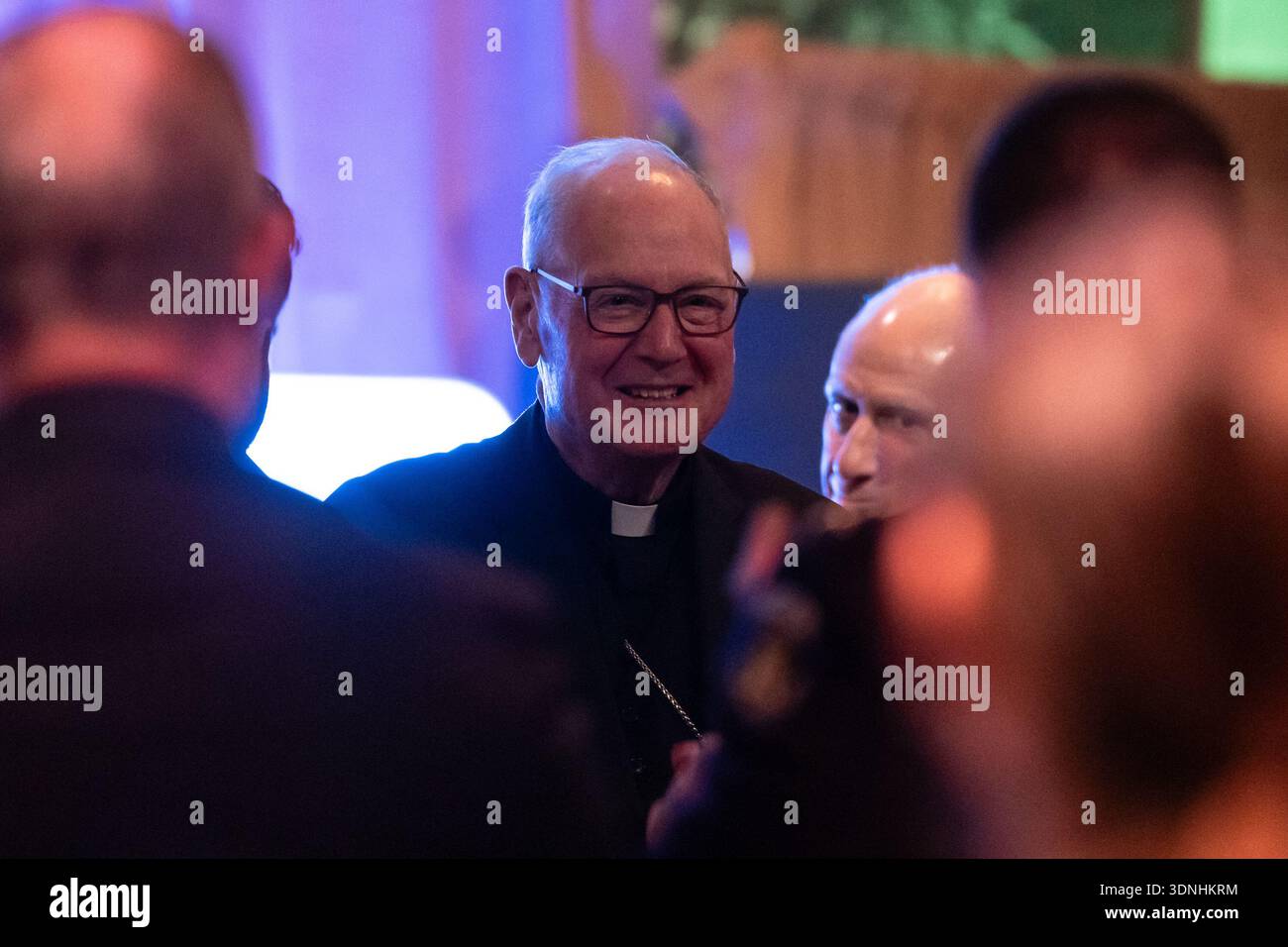 Cardinal Timothy Dolan attends as Police Commissioner Jessica Tisch ...