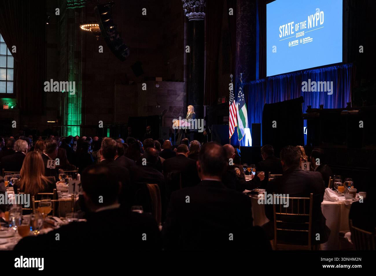Police Commissioner Jessica Tisch delivers the 2026 State of the NYPD ...