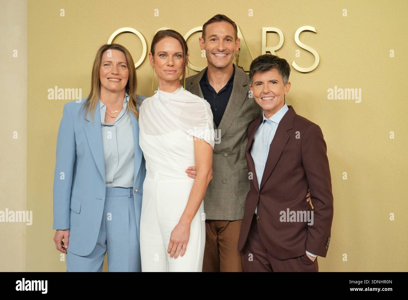 Stef Willen, from left, Jessica Hargrave, Ryan White, and Tig Notaro ...