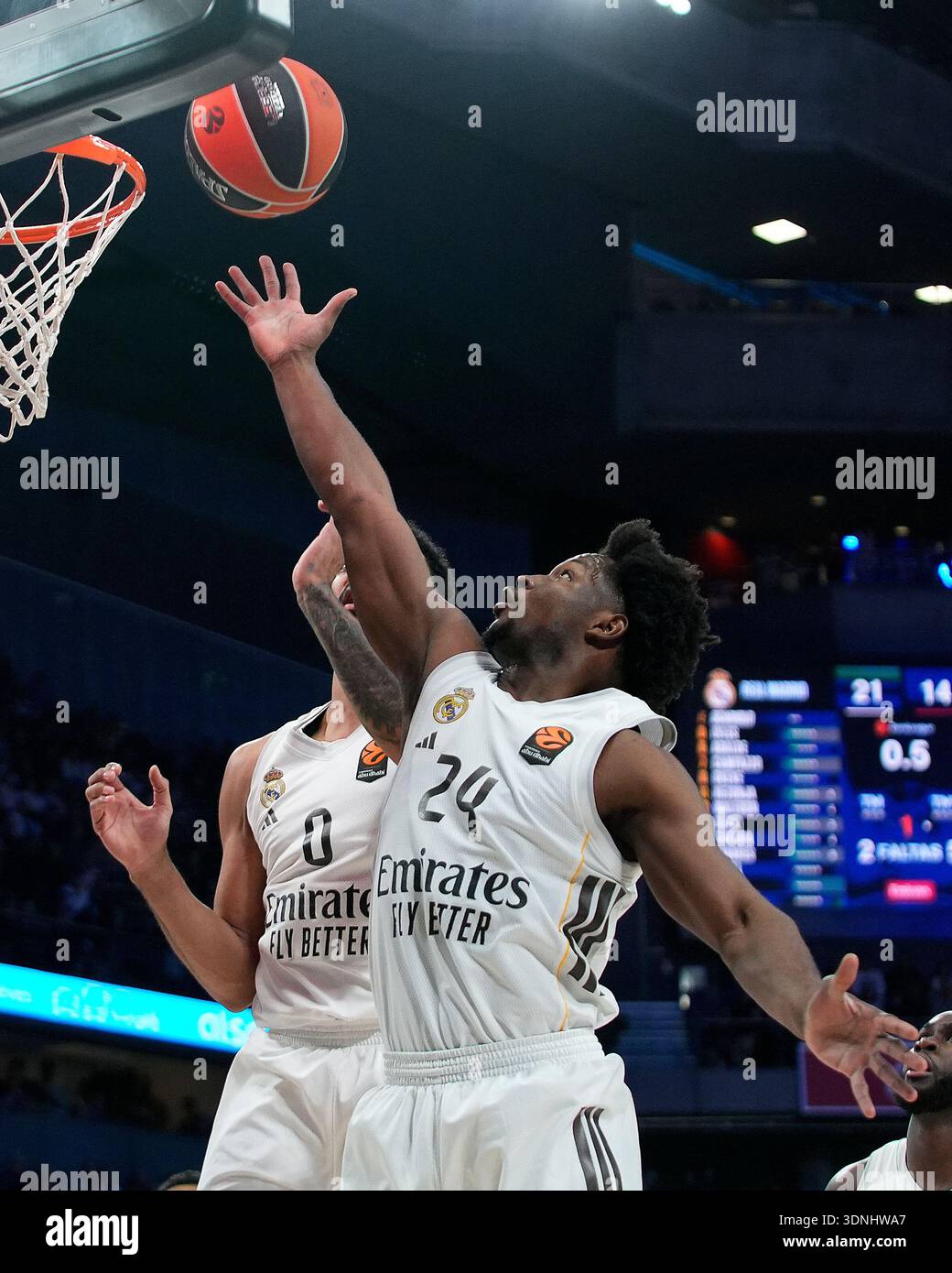 Real Madrid's Andres Feliz during Euroleague Regular Season Round 22 ...