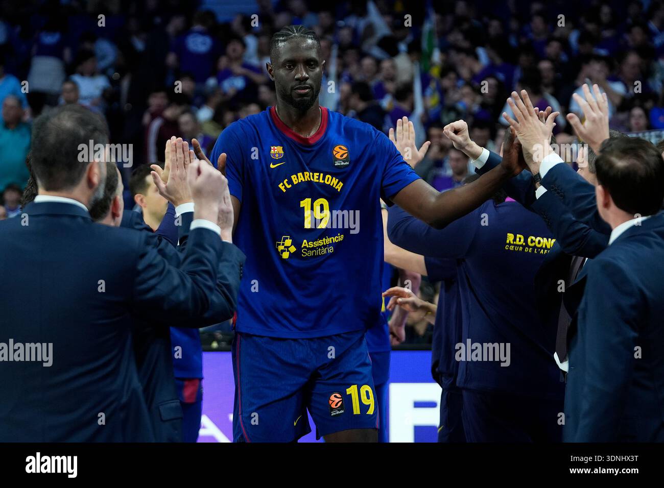 FC Barcelona's Youssoupha Fall during Euroleague Regular Season Round ...