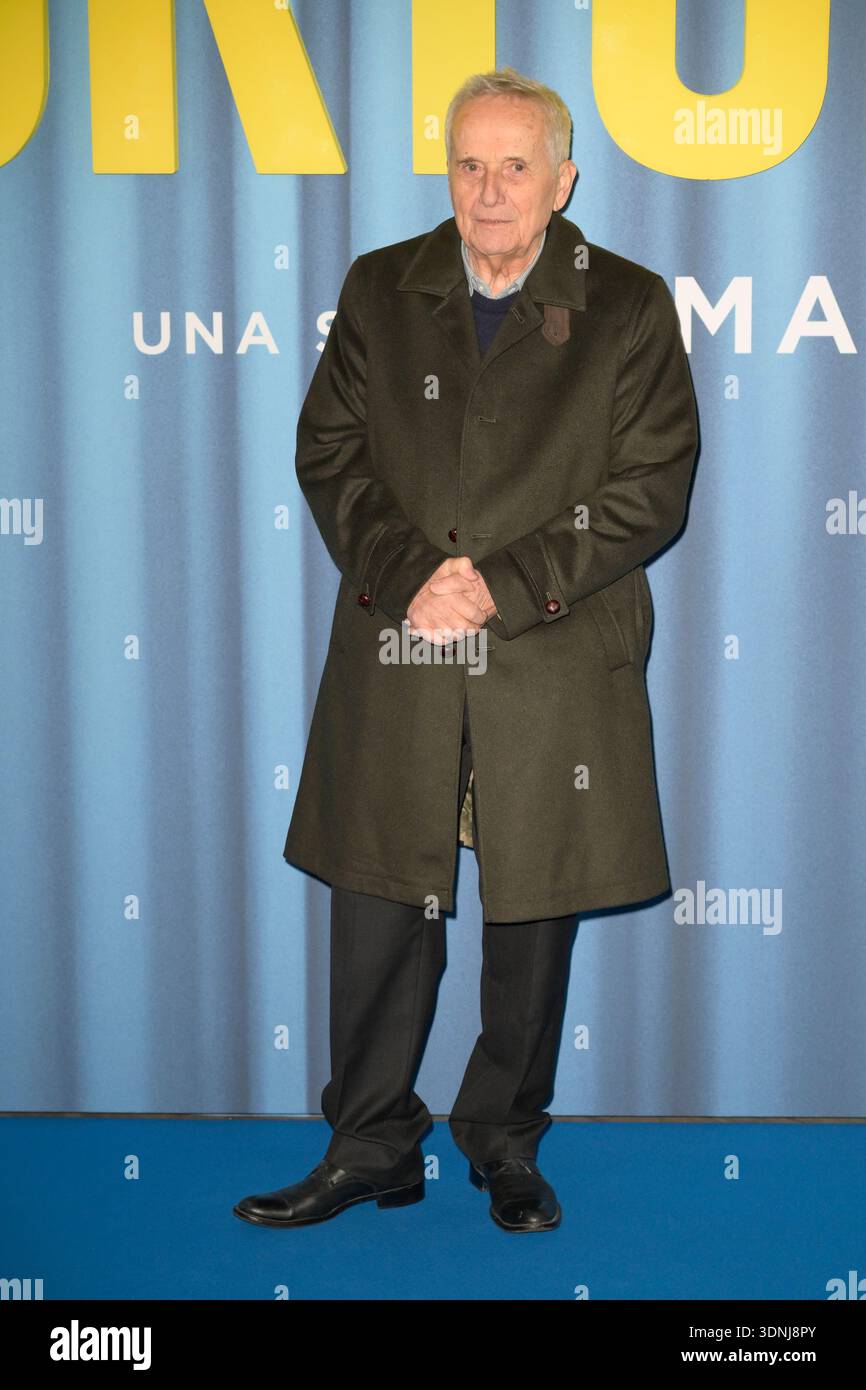 Marco Bellocchio attends the blu carpet of premiere of HBO tv series ...