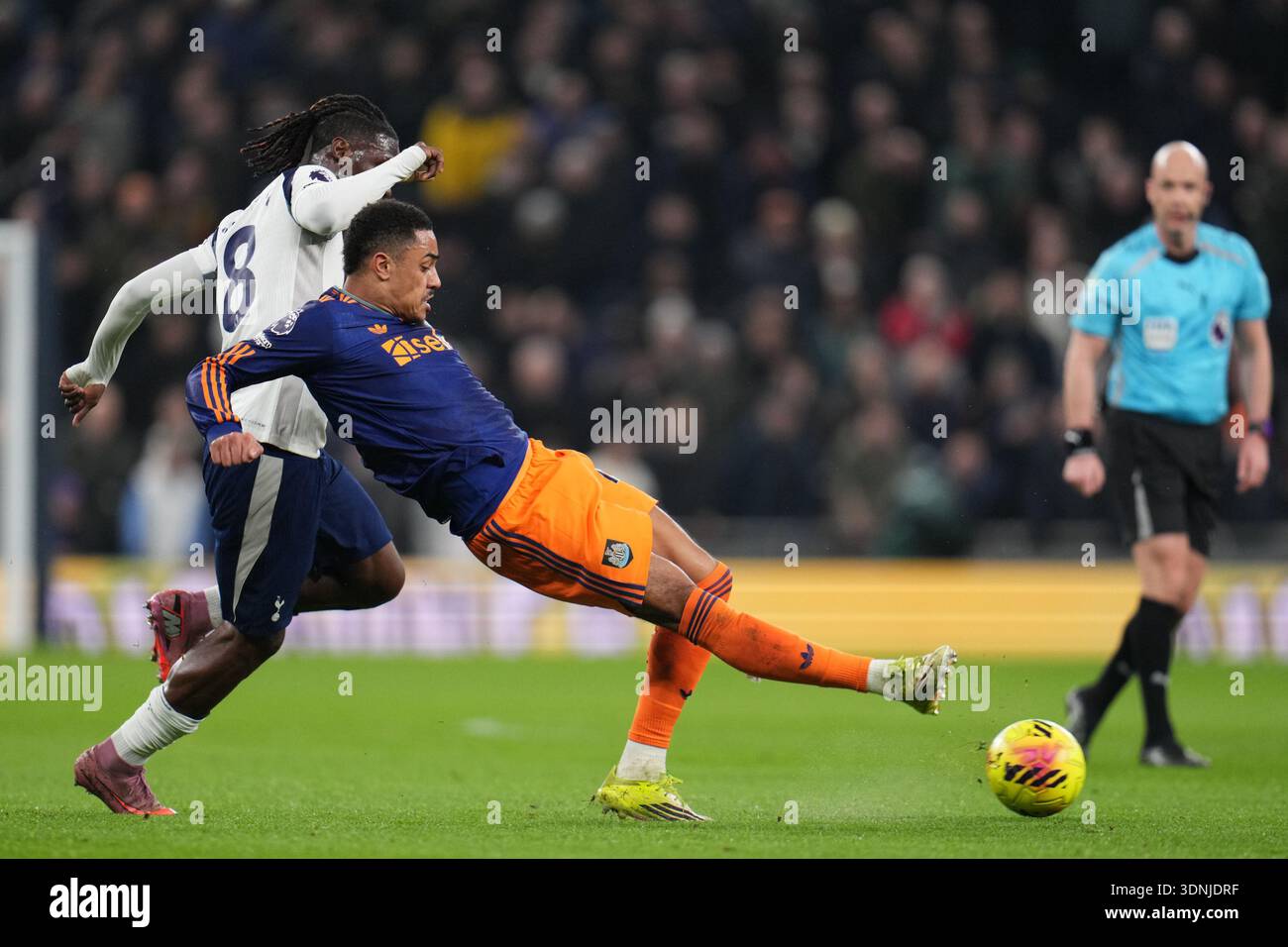 during the Premier League match Tottenham Hotspur vs Newcastle Untied ...
