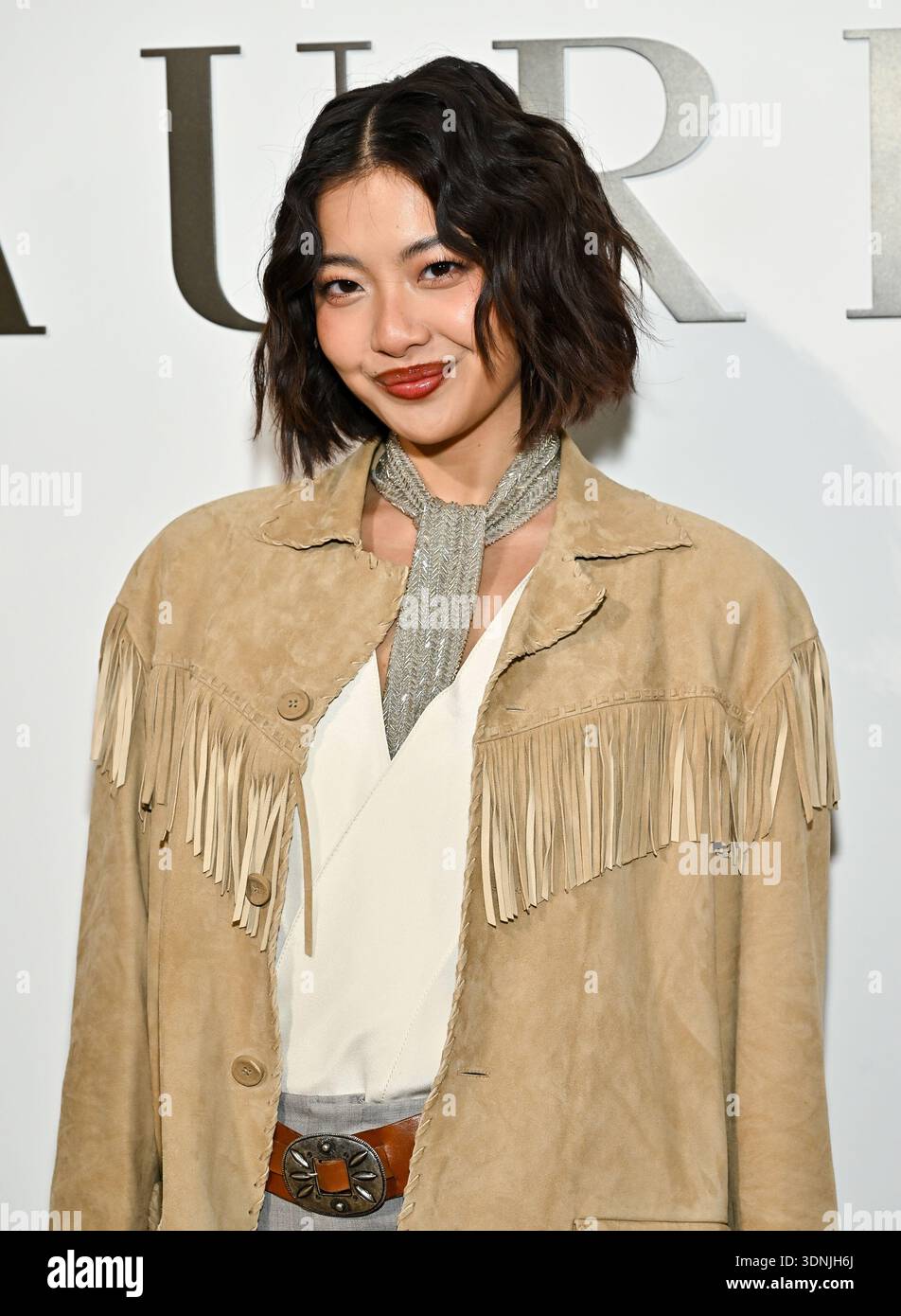 Steph Hui attends the Ralph Lauren Fall/Winter 2026 fashion show as ...