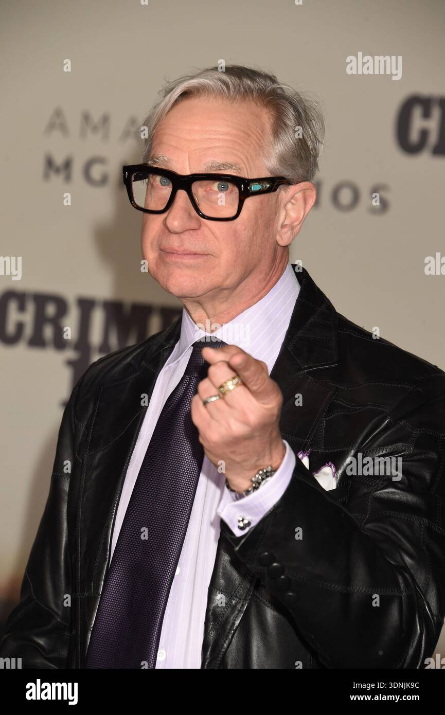 LOS ANGELES, CA - FEBRUARY 10: Paul Feig at the premiere of Crime 101 ...