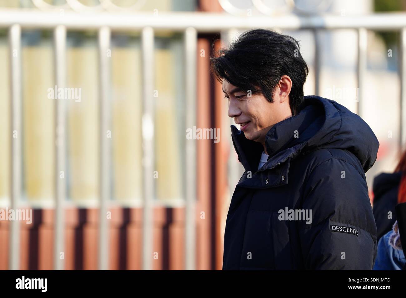 Chinese actor Ai Lun attends the fourth rehearsal for the 2026 CCTV ...