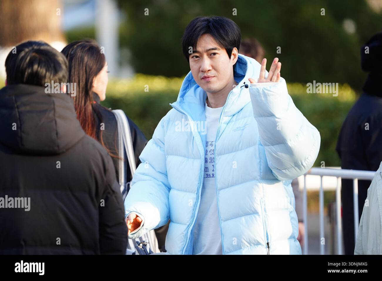 Chinese comedian actor Chang Yuan attends the fourth rehearsal for the ...