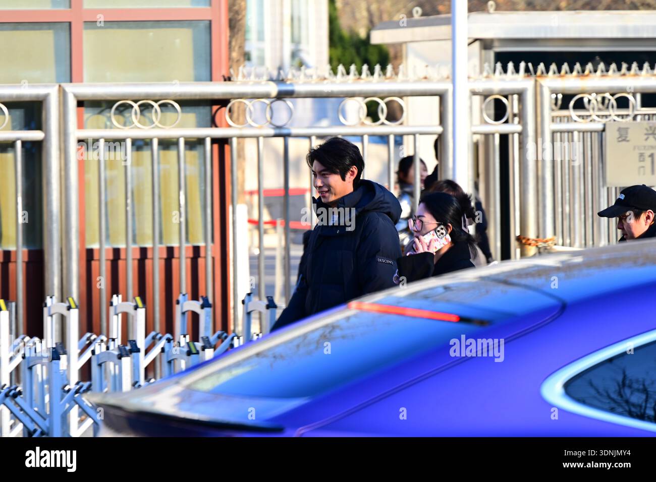 Chinese actor Ai Lun attends the fourth rehearsal for the 2026 CCTV ...