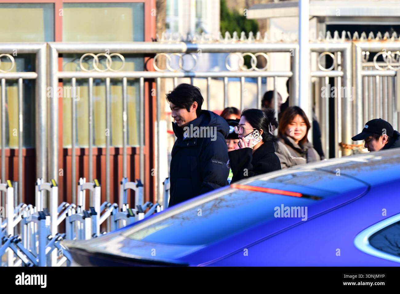 Chinese actor Ai Lun attends the fourth rehearsal for the 2026 CCTV ...