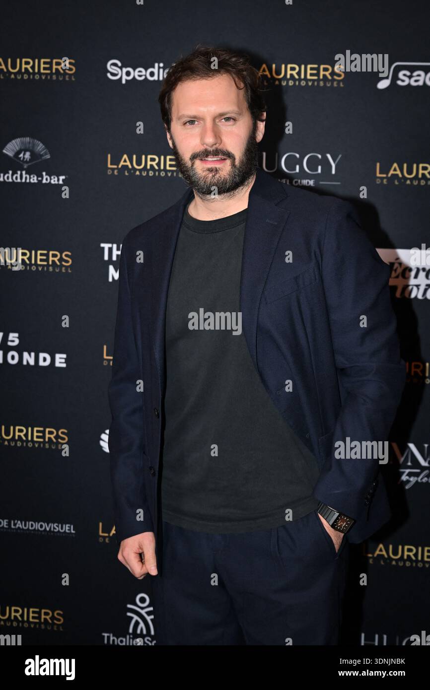 Hugo Becker, actor, during the Audiovisual Awards Ceremony at the ...