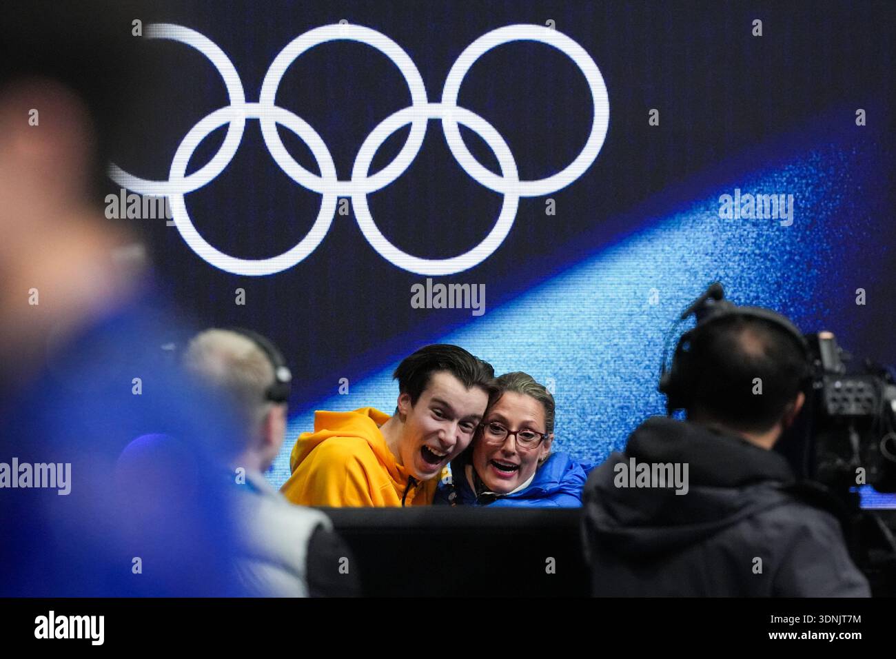 MARSAK Kyrylo competing in the Olympic Short Program, Figure Skating ...