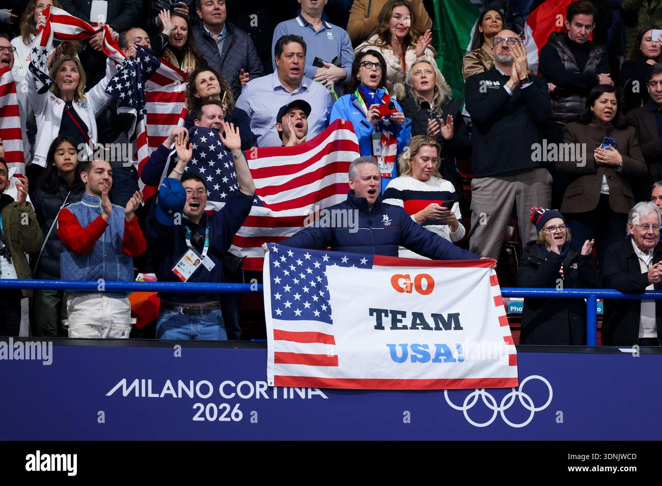 Milan winter olympics figure skating event hi-res stock photography and ...