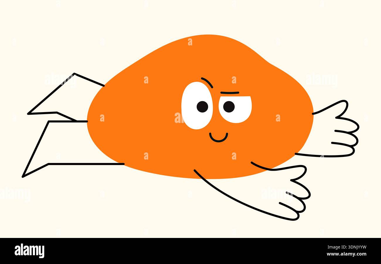 Big eye arms legs Stock Vector Images - Alamy