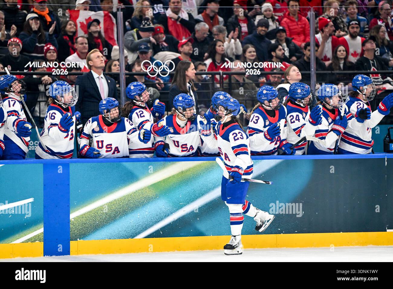 10/02/2026, Milano, Santa Giulia Ice Hockey Arena, Winter Olympics ...
