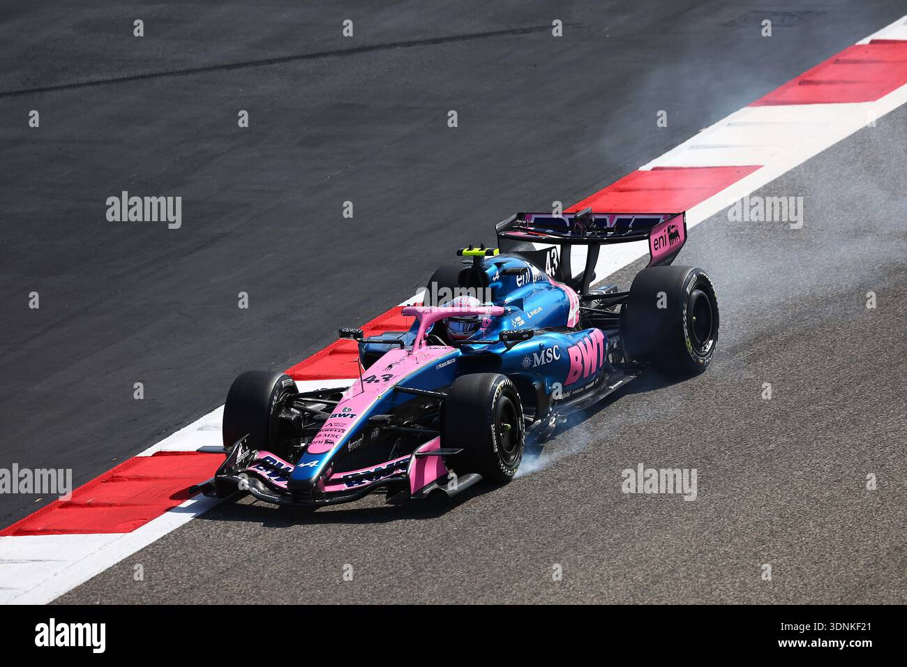 Franco Colapinto of BWT Alpine Formula 1 on track during F1 Pre-Season ...