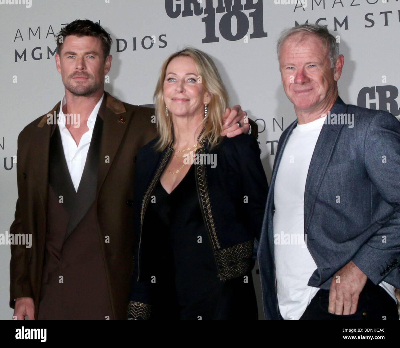 Los Angeles, USA. 10, February, 2026. Pictured left to right, Chris ...