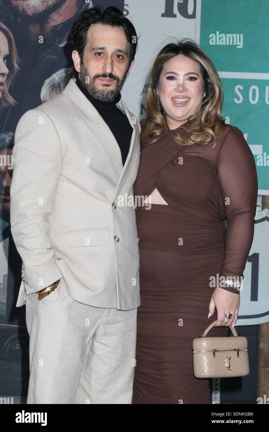 Los Angeles, USA. 10, February, 2026. Pictured left to right, Peter ...
