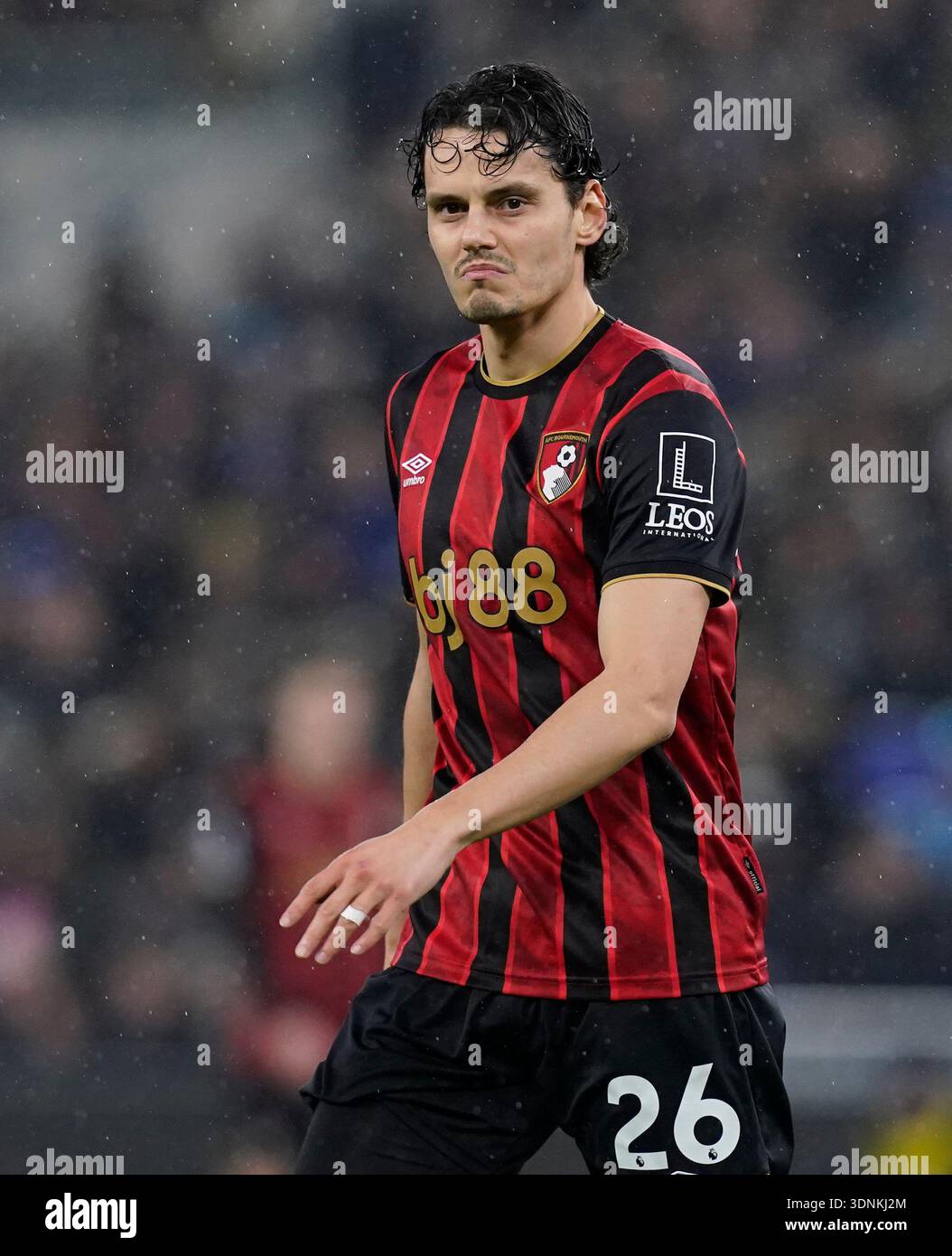 Liverpool, England, 10th February 2026. Enes Ünal of Bournemouth during ...