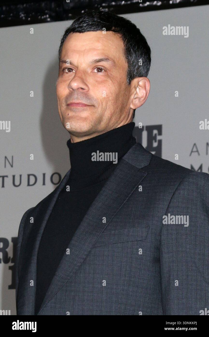 Dimitri Doganis at arrivals for CRIME 101 Premiere, The United Theater ...