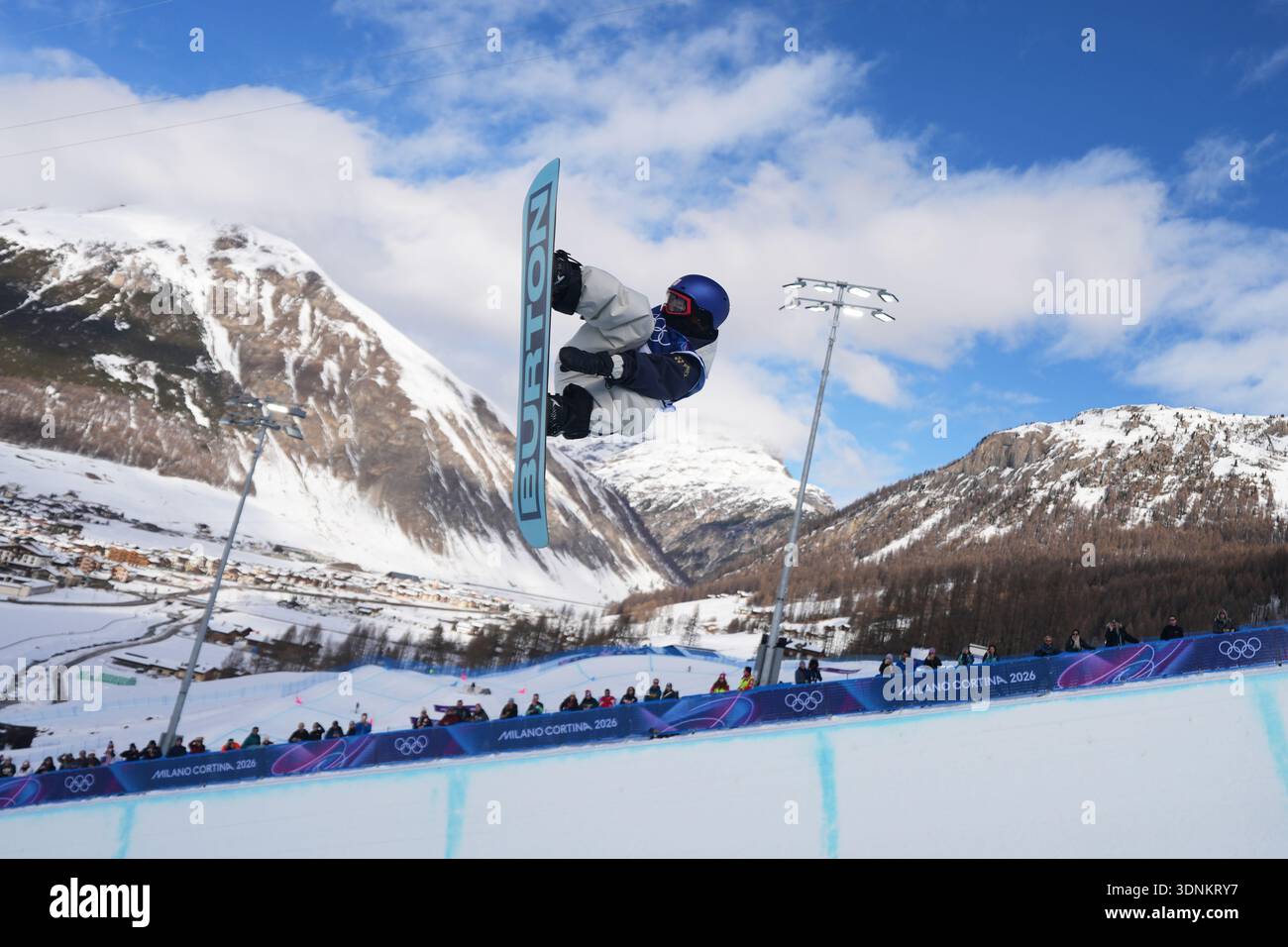Japan's Mitsuki Ono competes during the women's snowboarding halfpipe ...