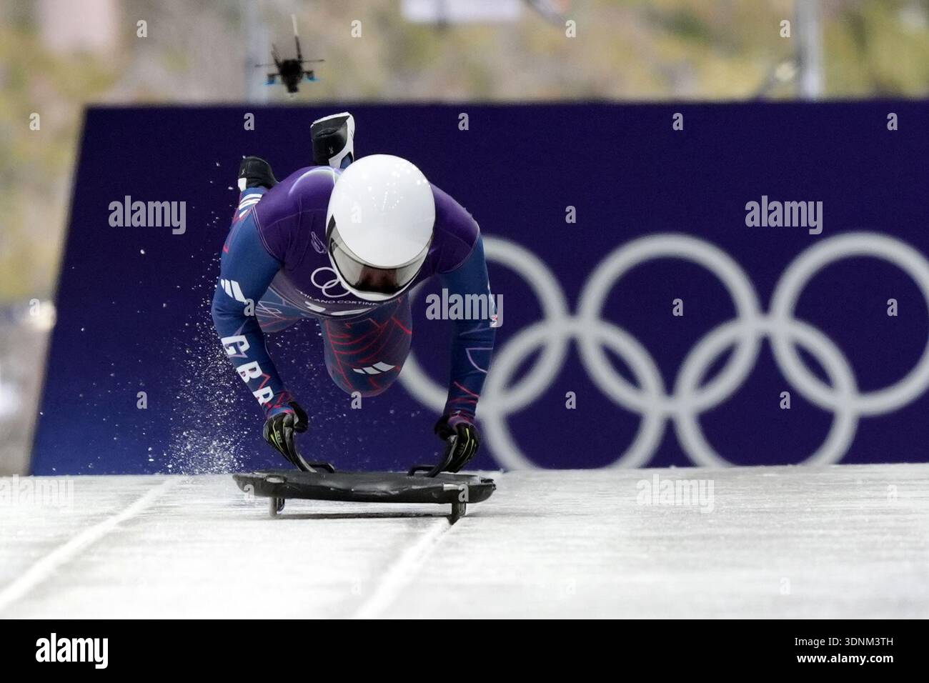 Great Britain's Amelia Coltman during the Women's Skeleton Training at ...