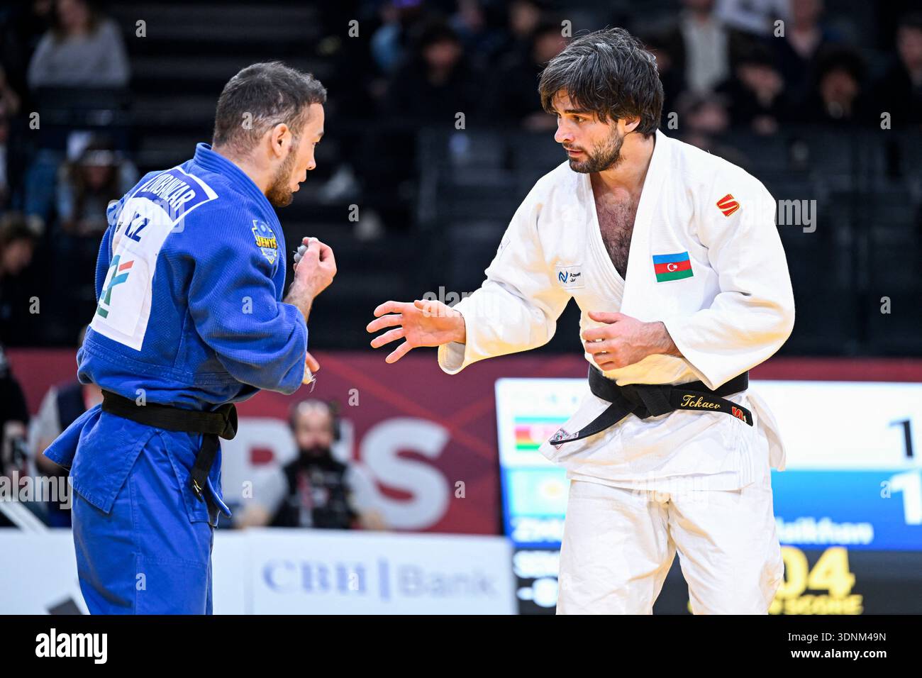 Zelim Tckaev during the Paris Grand Slam 2026 IJF World Judo Tour event ...