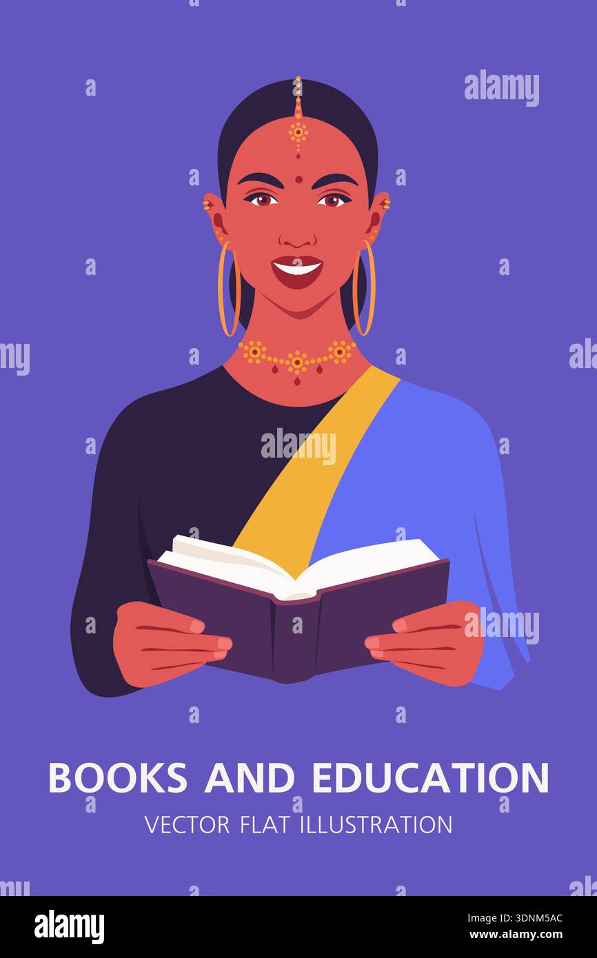 Reading hinduism Stock Vector Images - Alamy