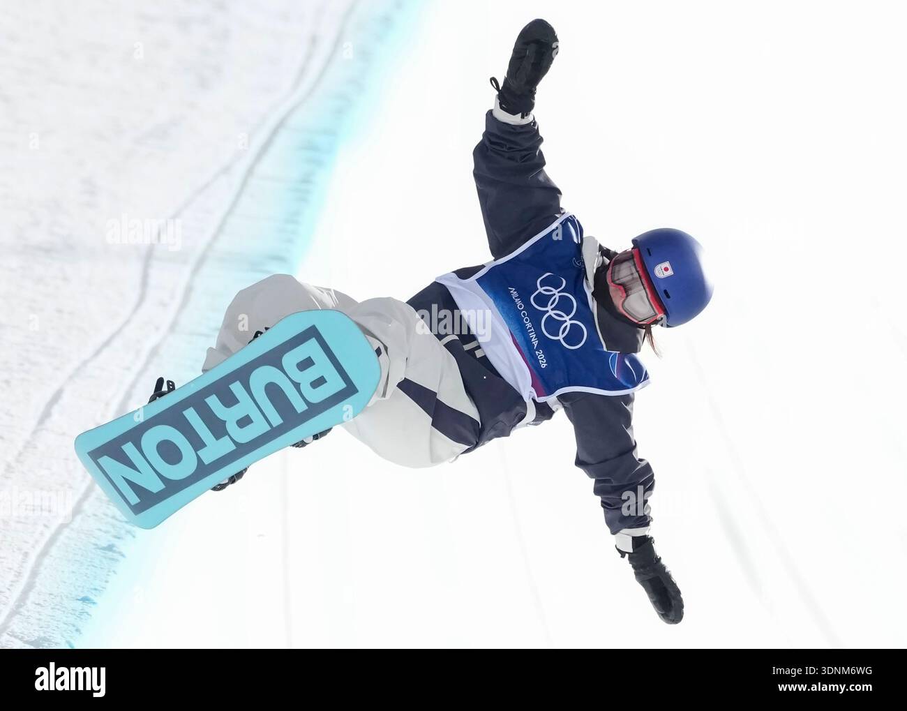 Mitsuki Ono of Japan competes in the Women's Snowboard Halfpipe ...
