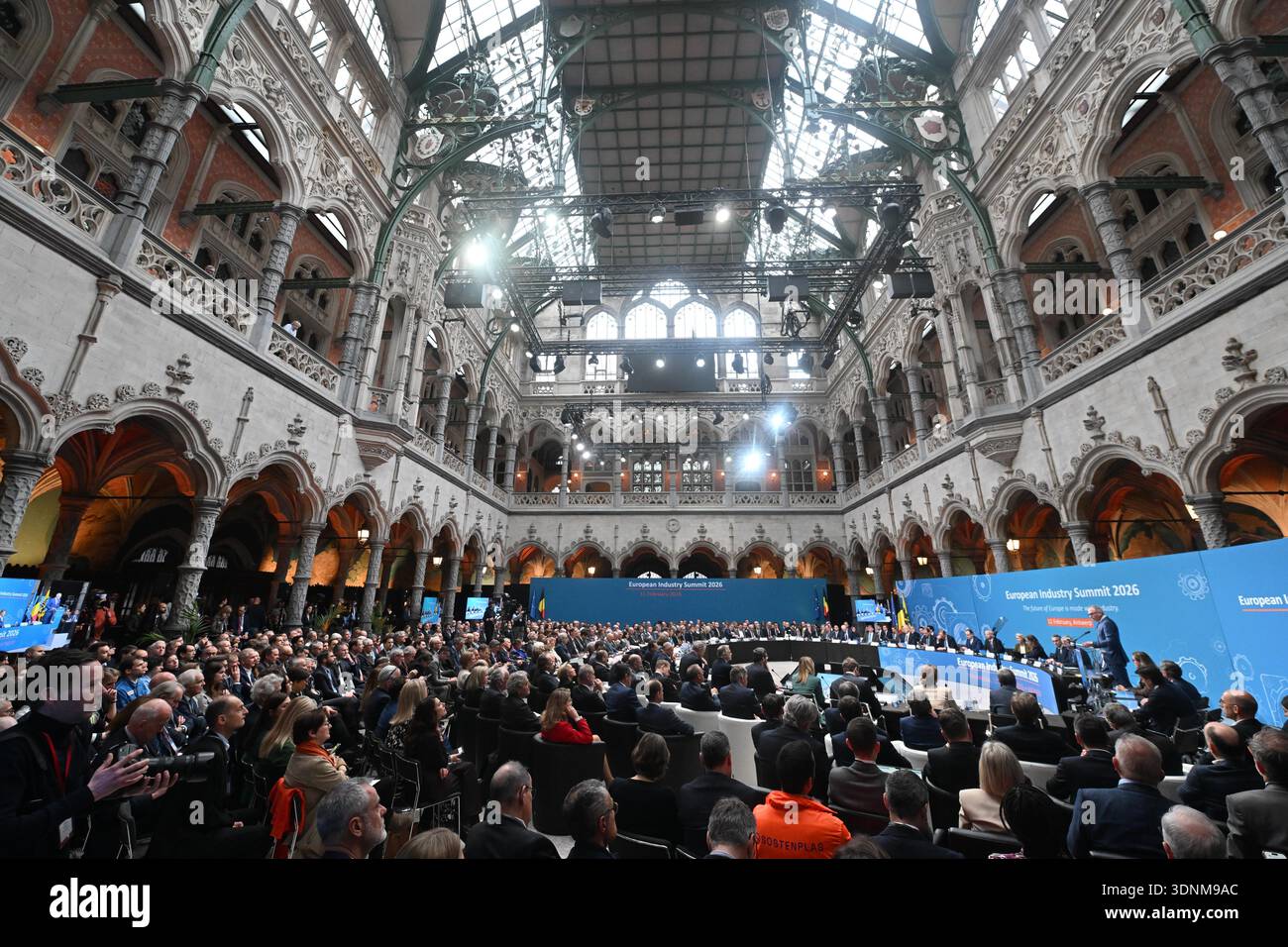 the European Industry Summit takes place in Antwerp on Wednesday 11 ...