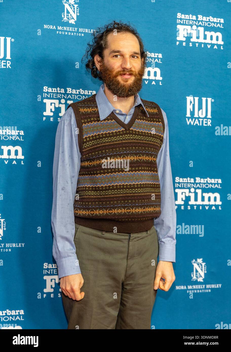 Josh Safdie arrives at the 41st Santa Barbara International Film ...