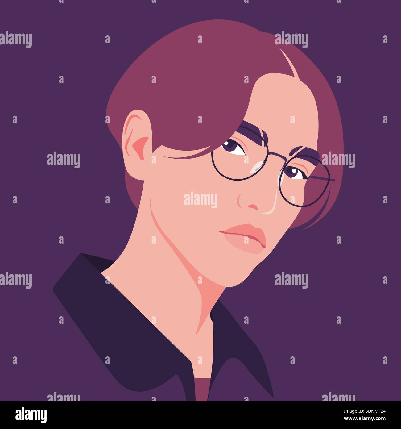 Arrogant young Stock Vector Images - Alamy
