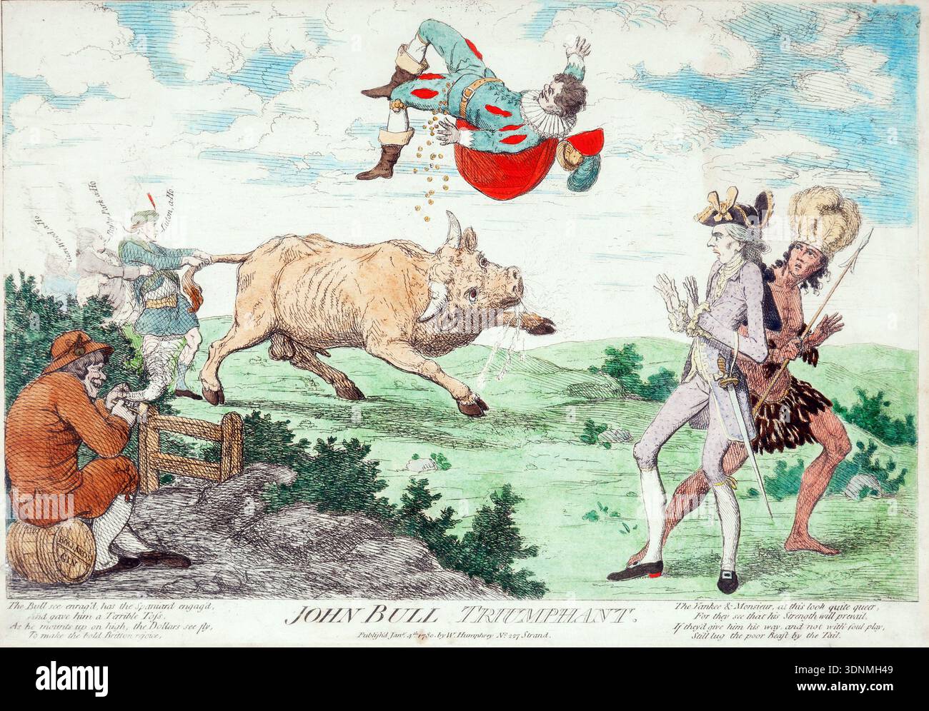 British colonialism cartoon hi-res stock photography and images - Alamy