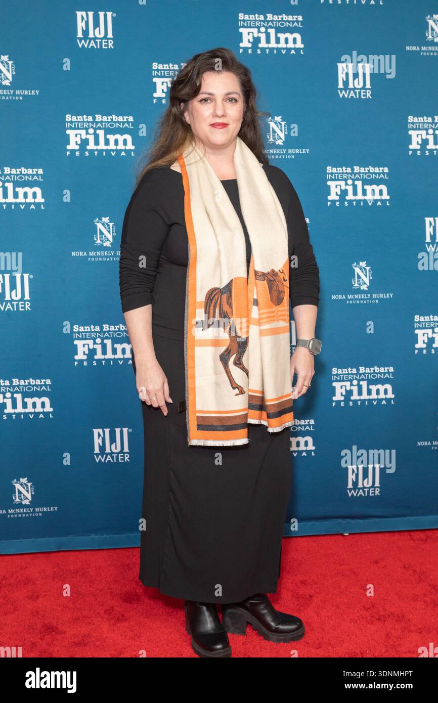 SANTA BARBARA, CA, USA, 10th FEB. 2026 Elle Toussi arrives at the 41st ...