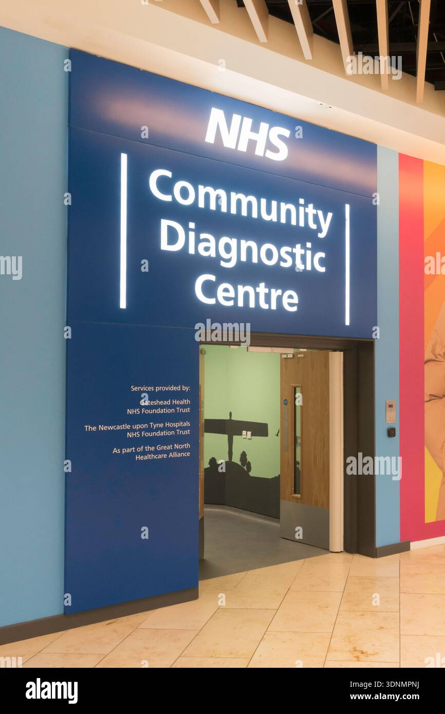 Gateshead UK 11th February 2026 NHS Community Diagnostic Centre in ...