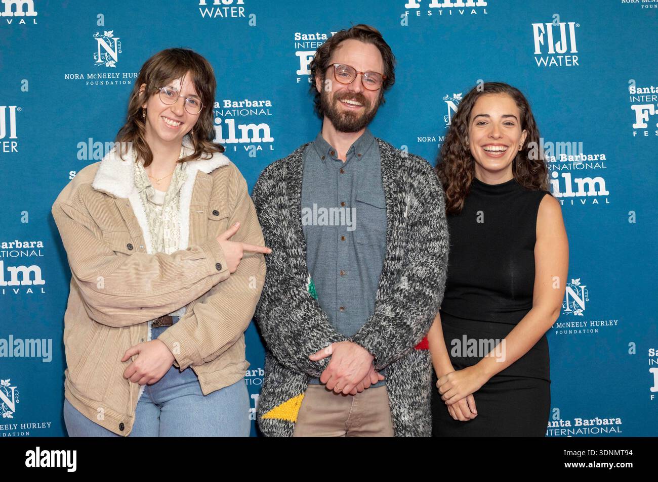 Sonja von Marensdorff, Stephen P. Neary und Mireia Vilanova bei der ...