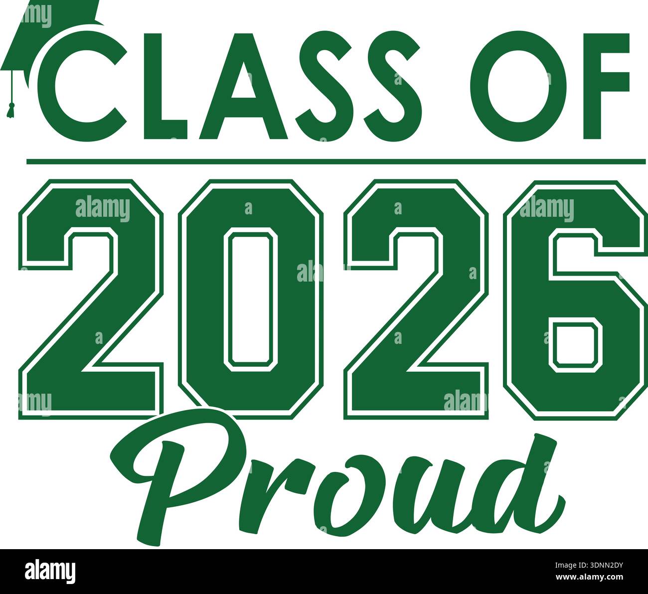Green congratulations class 2026 hi-res stock photography and images ...