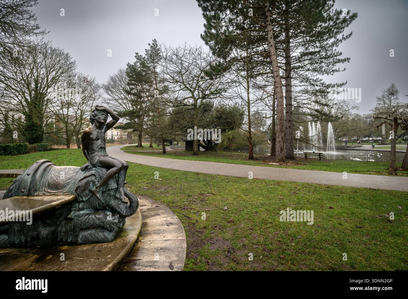 Royal Leamington Spa, Warwickshire UK, Sunday January 18, 2026. The ...